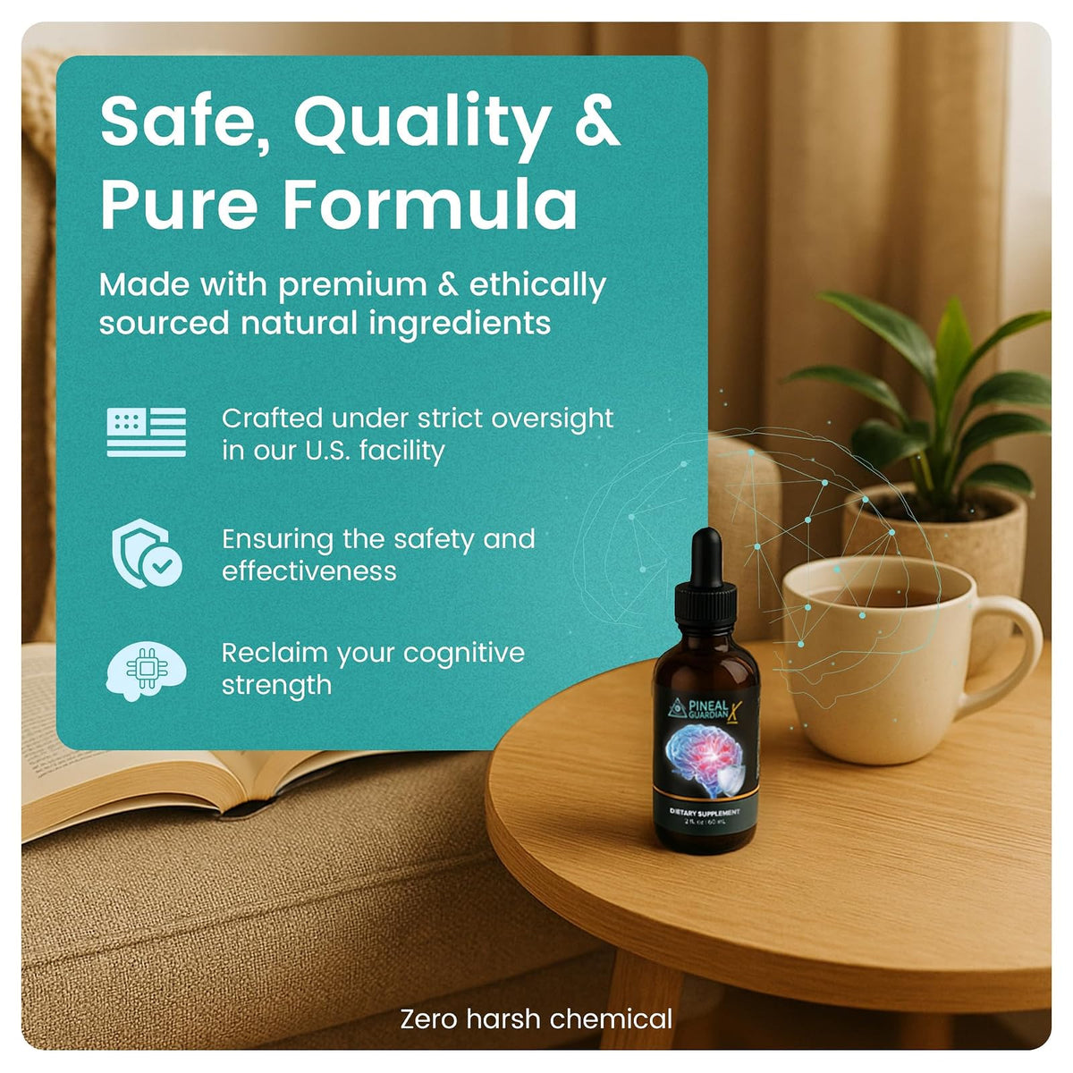 mushroom complex supplement for vitality