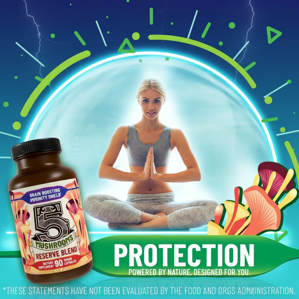 mushroom complex supplement for vitality