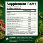 mushroom complex supplement for vitality