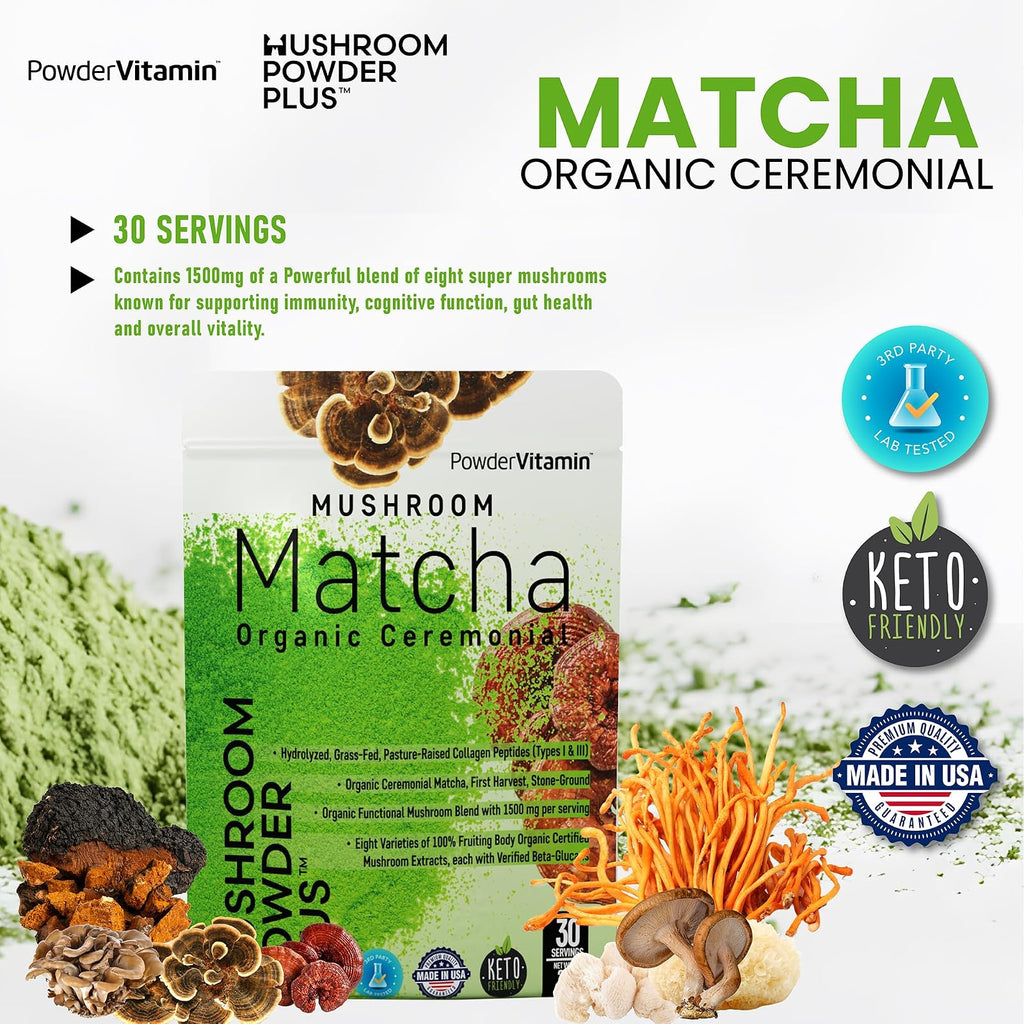 mushroom complex supplement for vitality