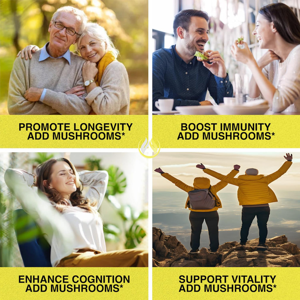 mushroom complex supplement for vitality