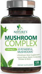 Mushroom complex supplement for wellness