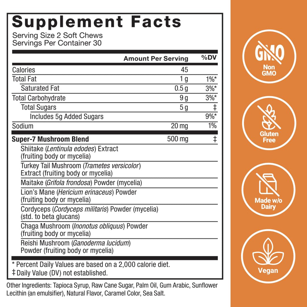 mushroom complex supplement for wellness