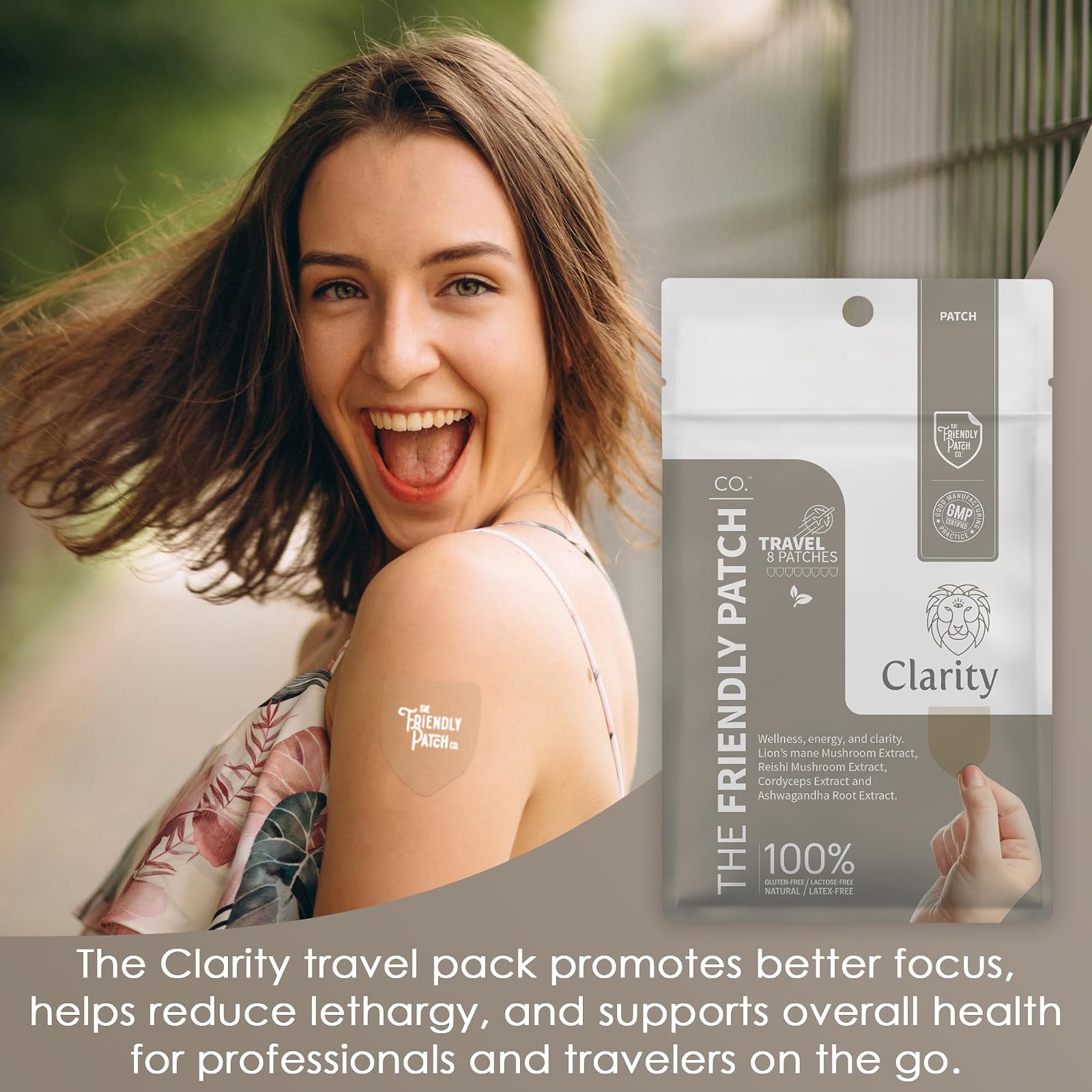 mushroom complex supplement patches