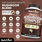 Mushroom complex supports mental clarity