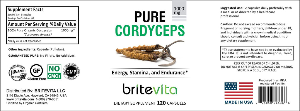 mushroom dietary supplement for vitality