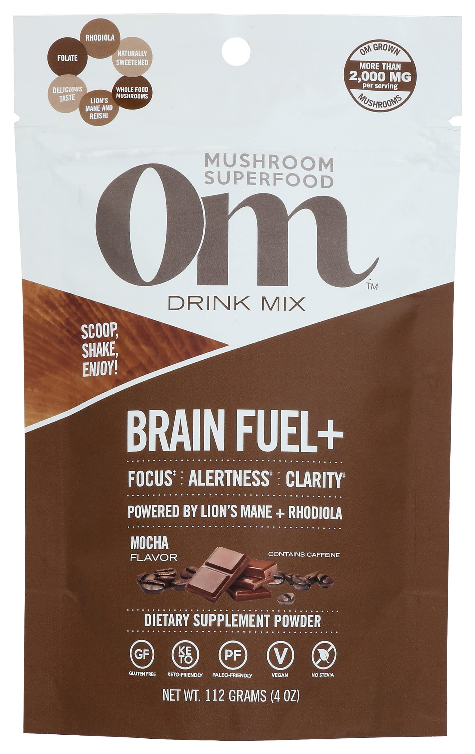 mushroom drink mix for focus