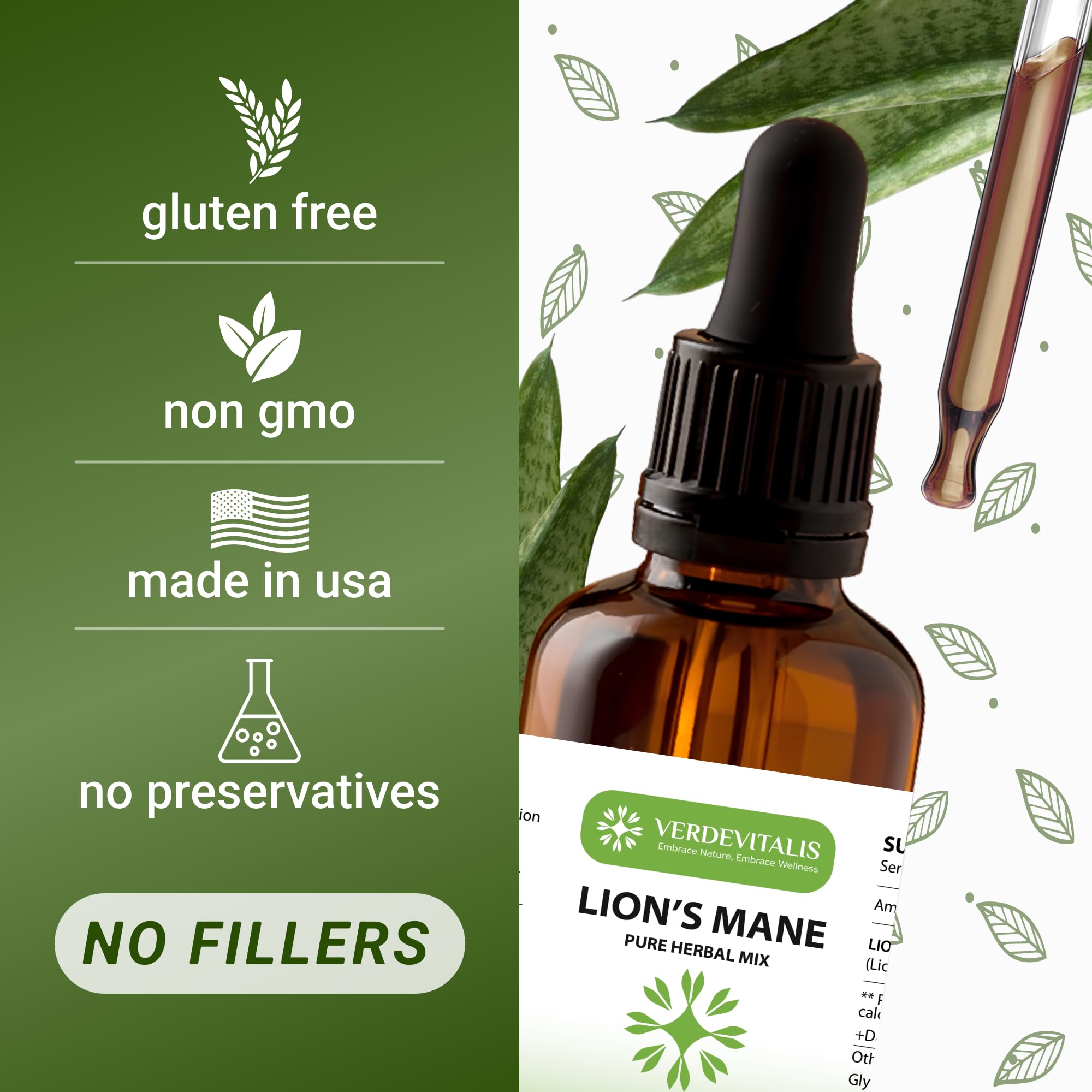 Mushroom drops for cognitive function