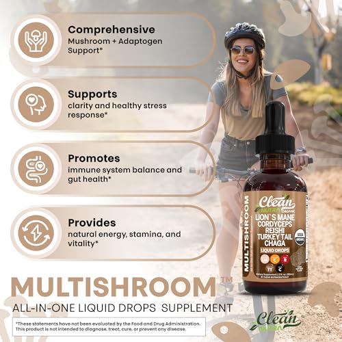 Mushroom drops for daily nutrition