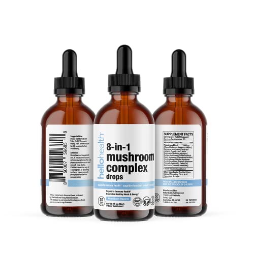 mushroom drops for daily vitality