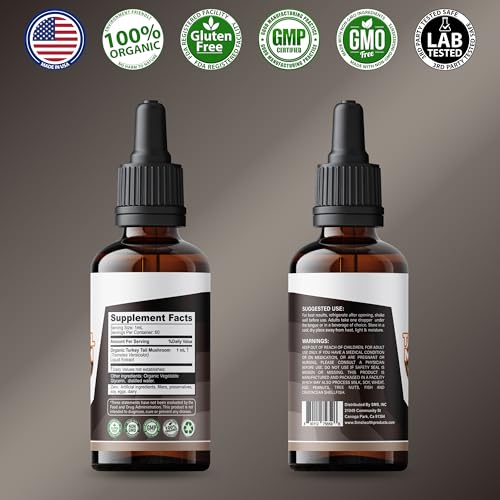 Mushroom drops for enhanced vitality