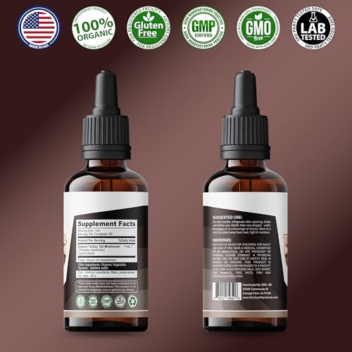 Mushroom drops for immune support