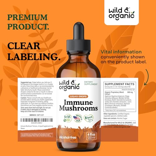 mushroom drops for overall health