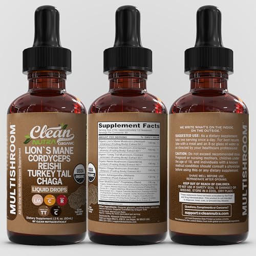 Mushroom drops for overall health