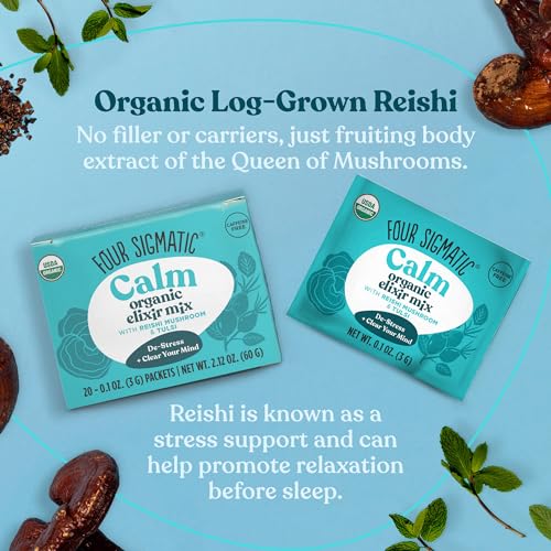 Mushroom elixir for calming bedtime routine