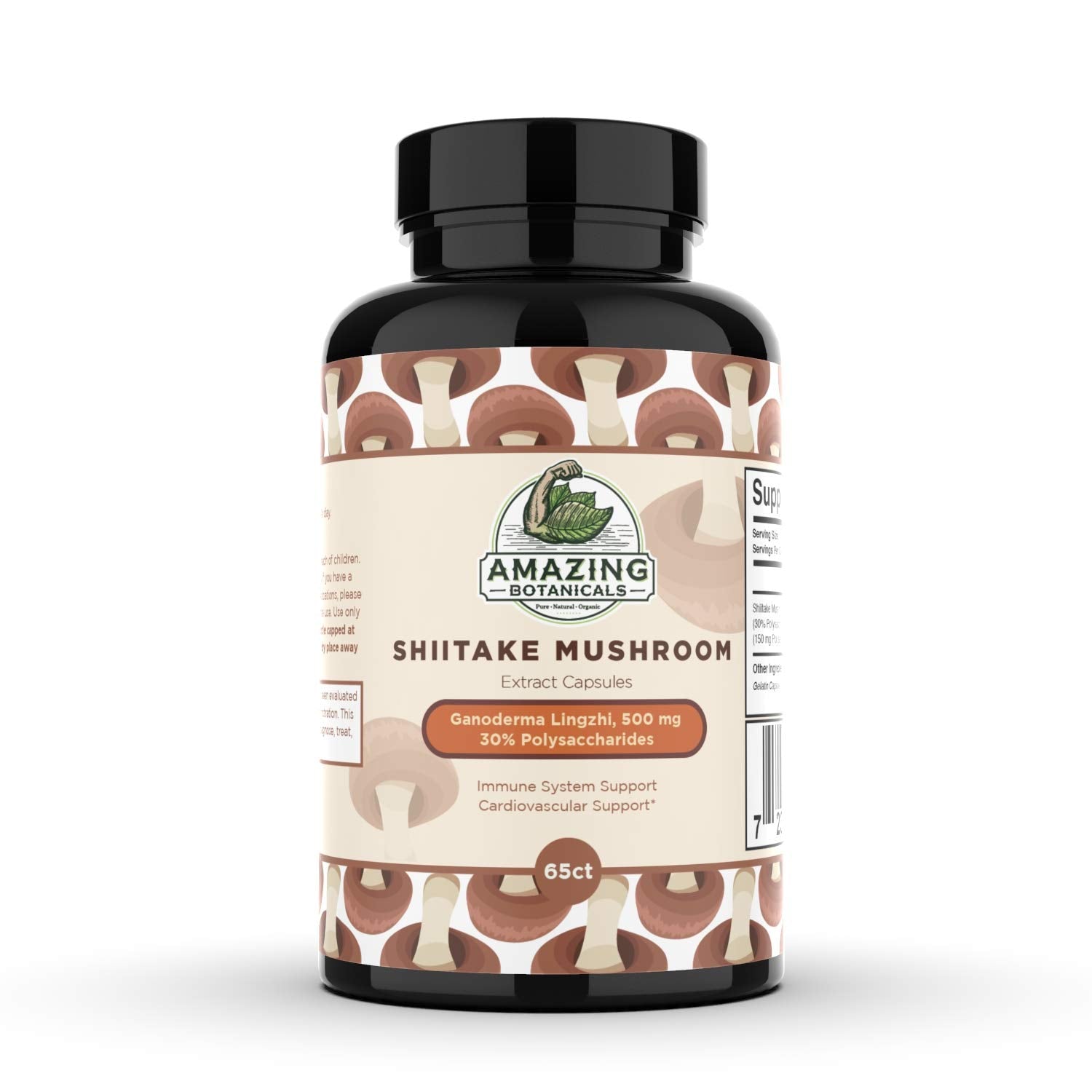 Mushroom extract capsules for immunity