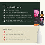 Mushroom extract drops for holistic health