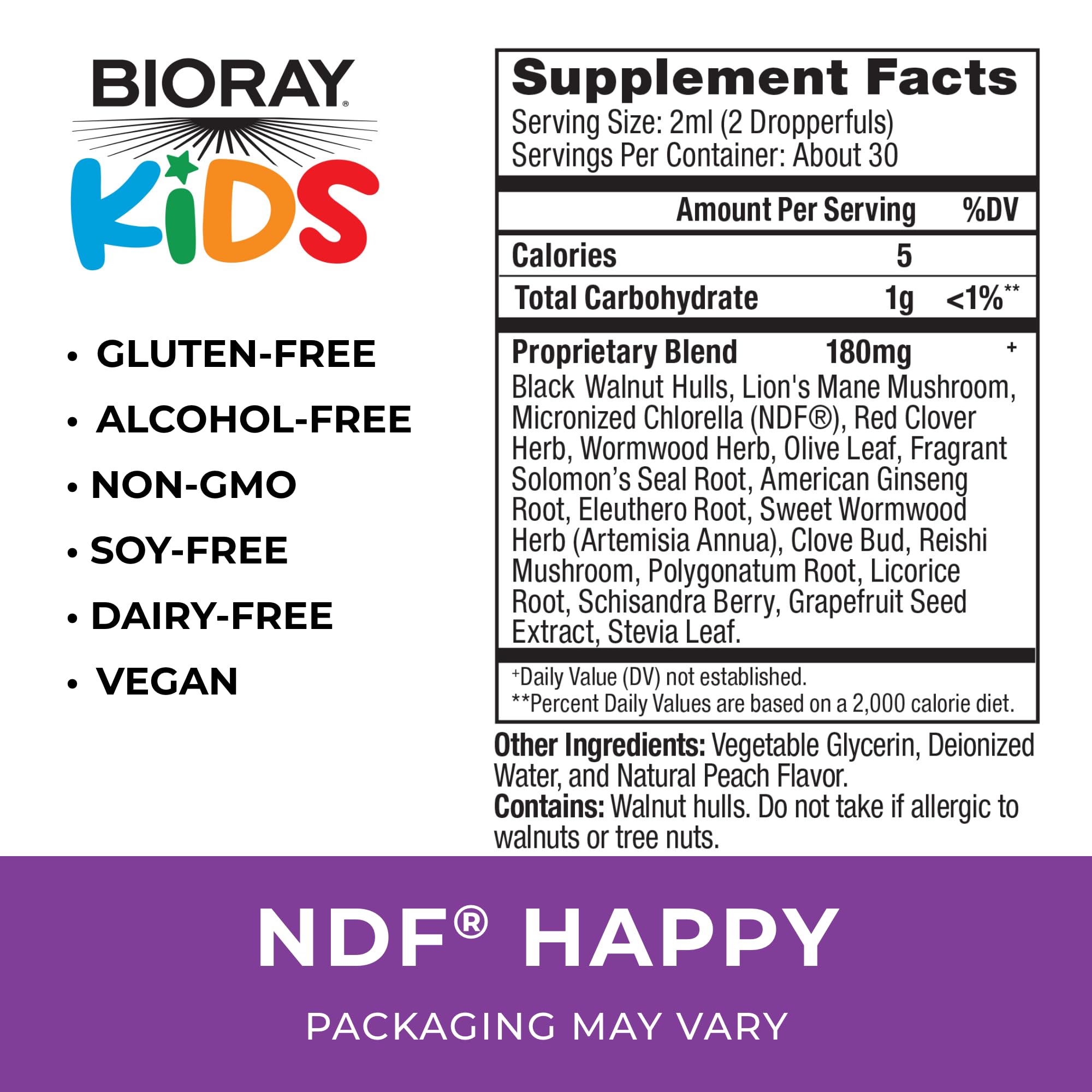 Mushroom extract for children's well-being