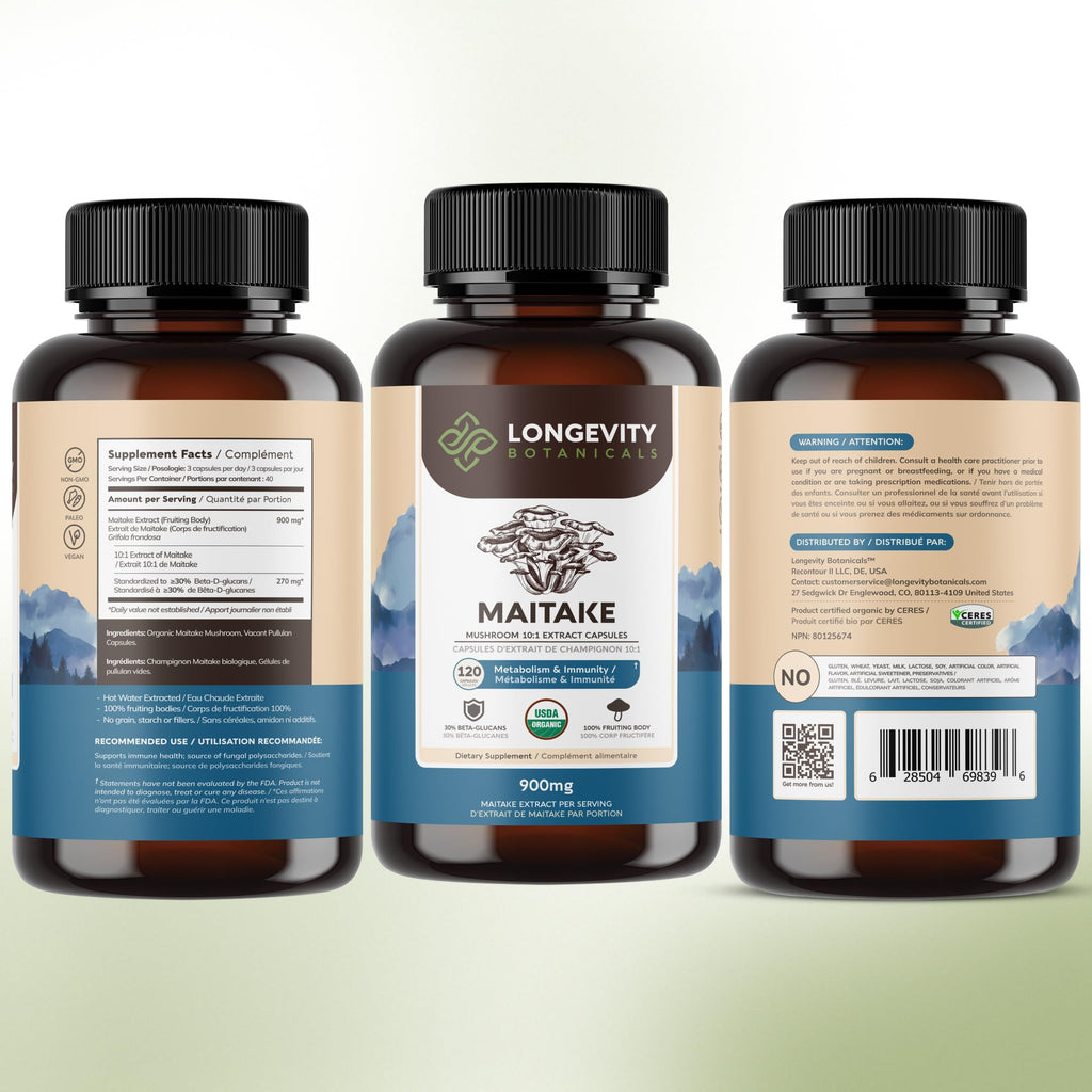 Mushroom extract for daily nutrition
