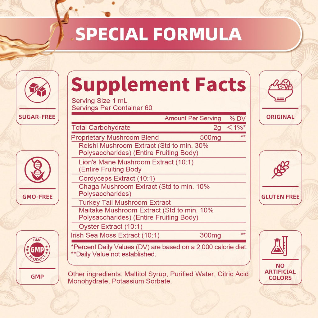mushroom extract for daily vitality