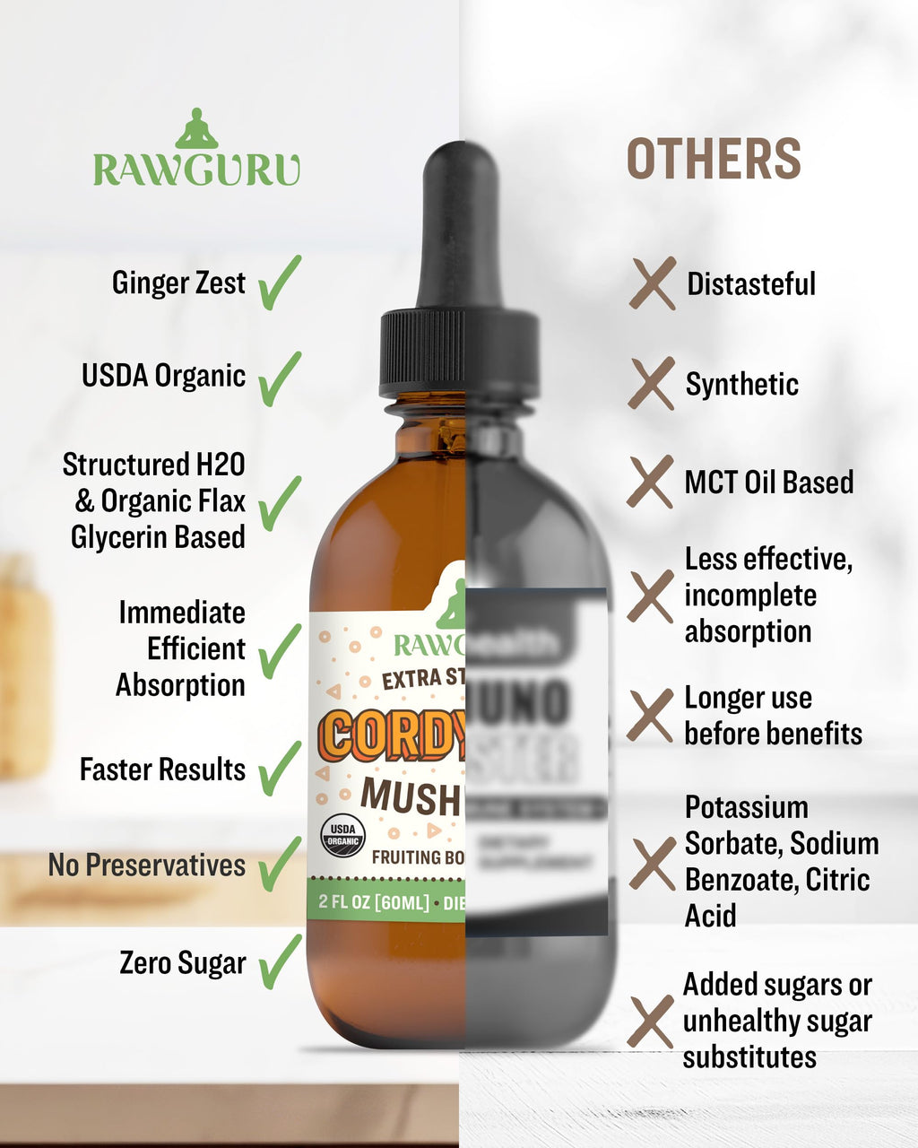 Mushroom extract for improved stamina