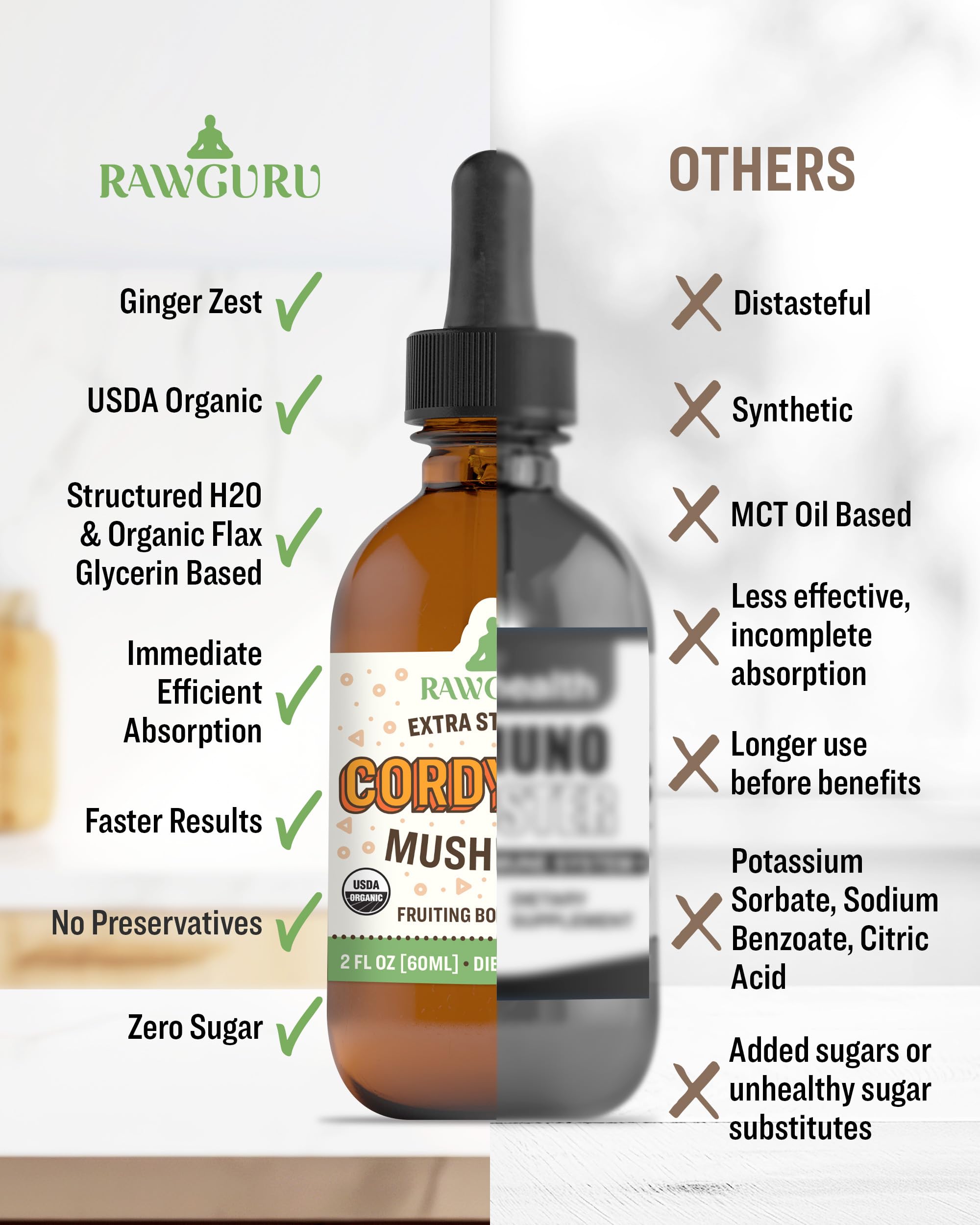 Mushroom extract for improved stamina