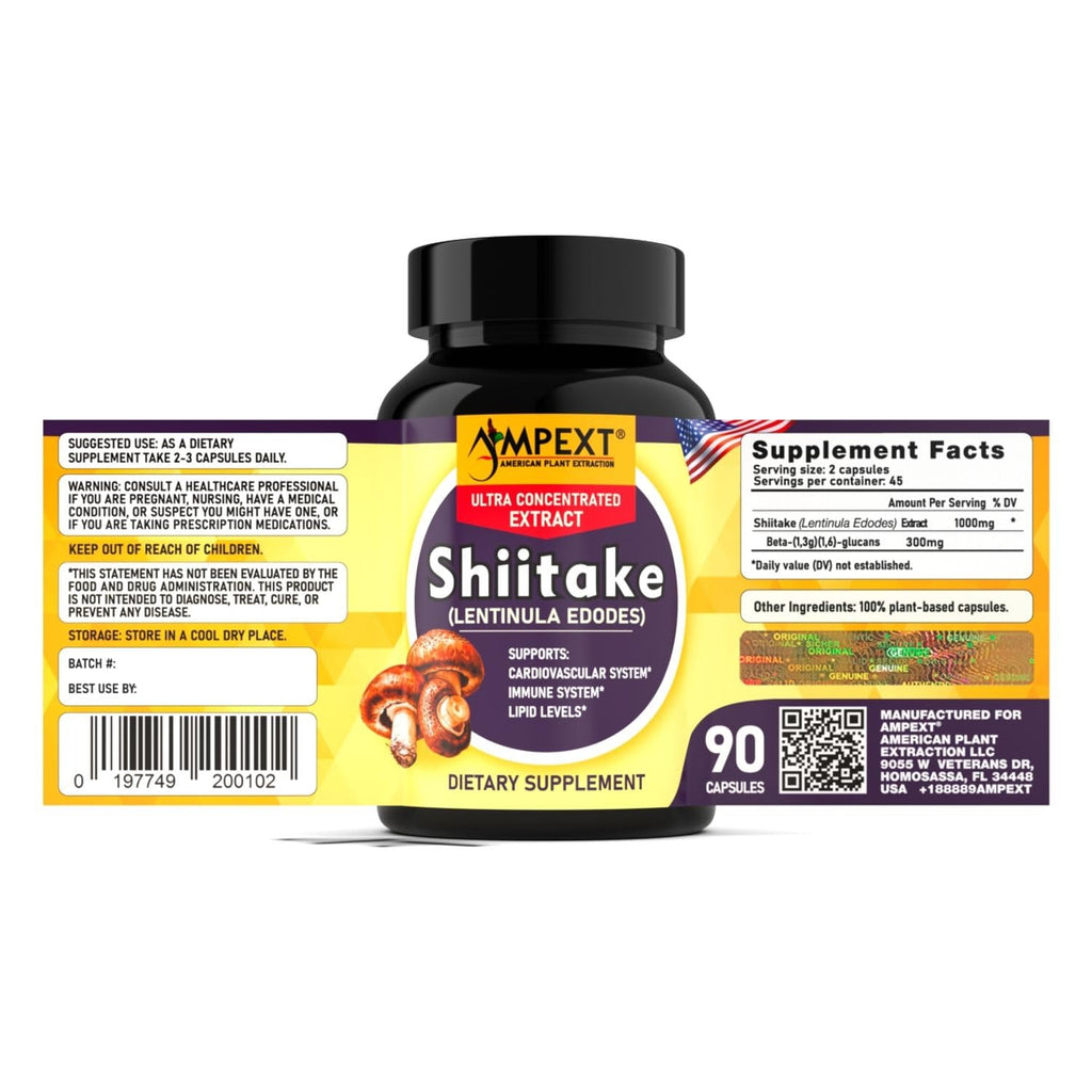 Mushroom extract for lipid profile support