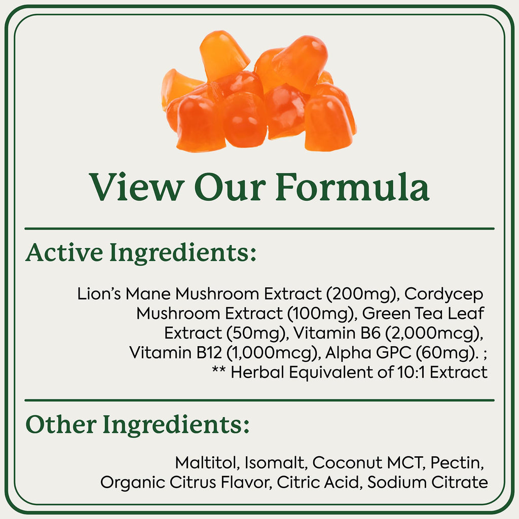 mushroom extract for mental clarity