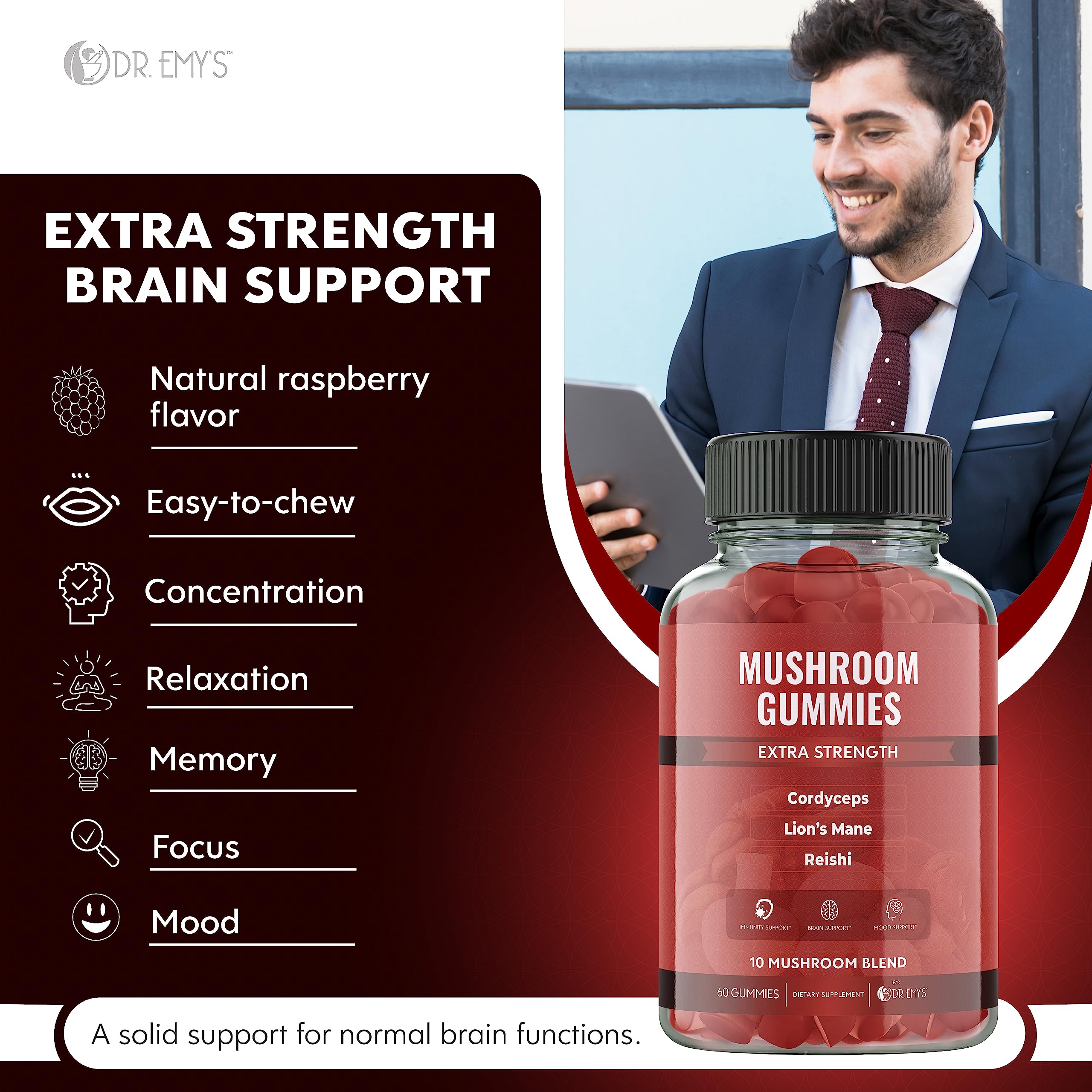 Mushroom extract for overall health