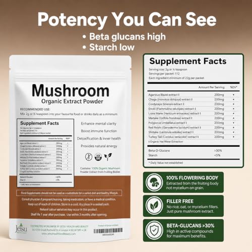 mushroom extract for overall wellness