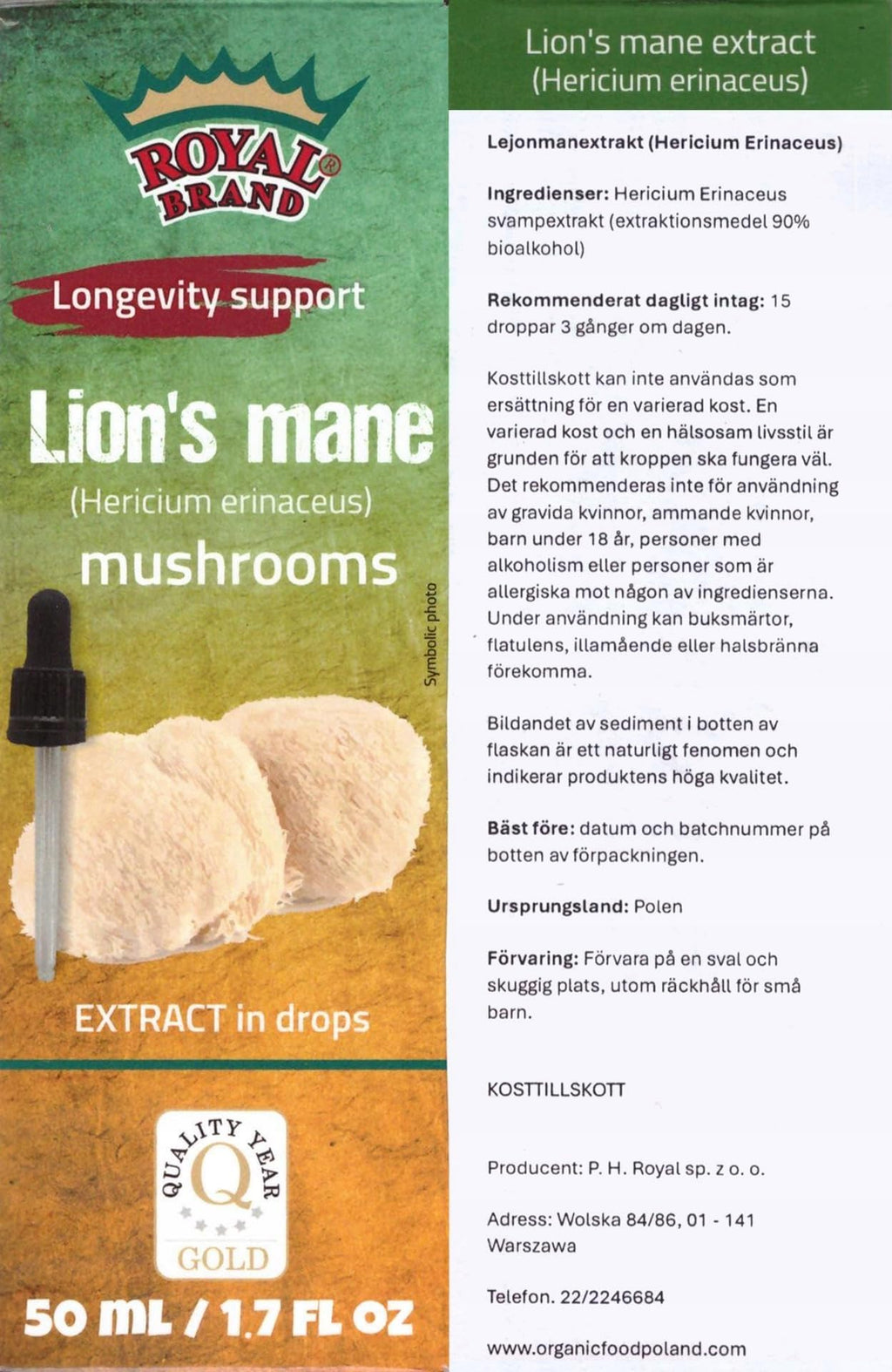 mushroom extract for overall wellness