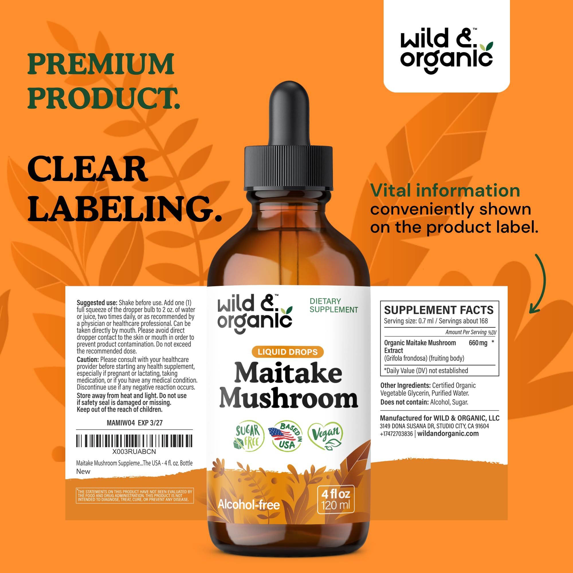Mushroom extract for stress relief