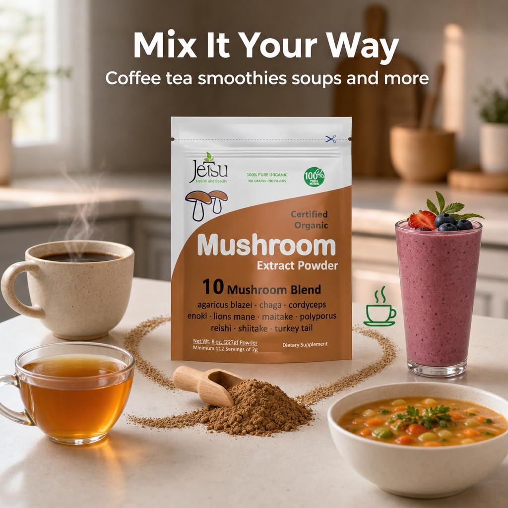 mushroom extract for stress relief