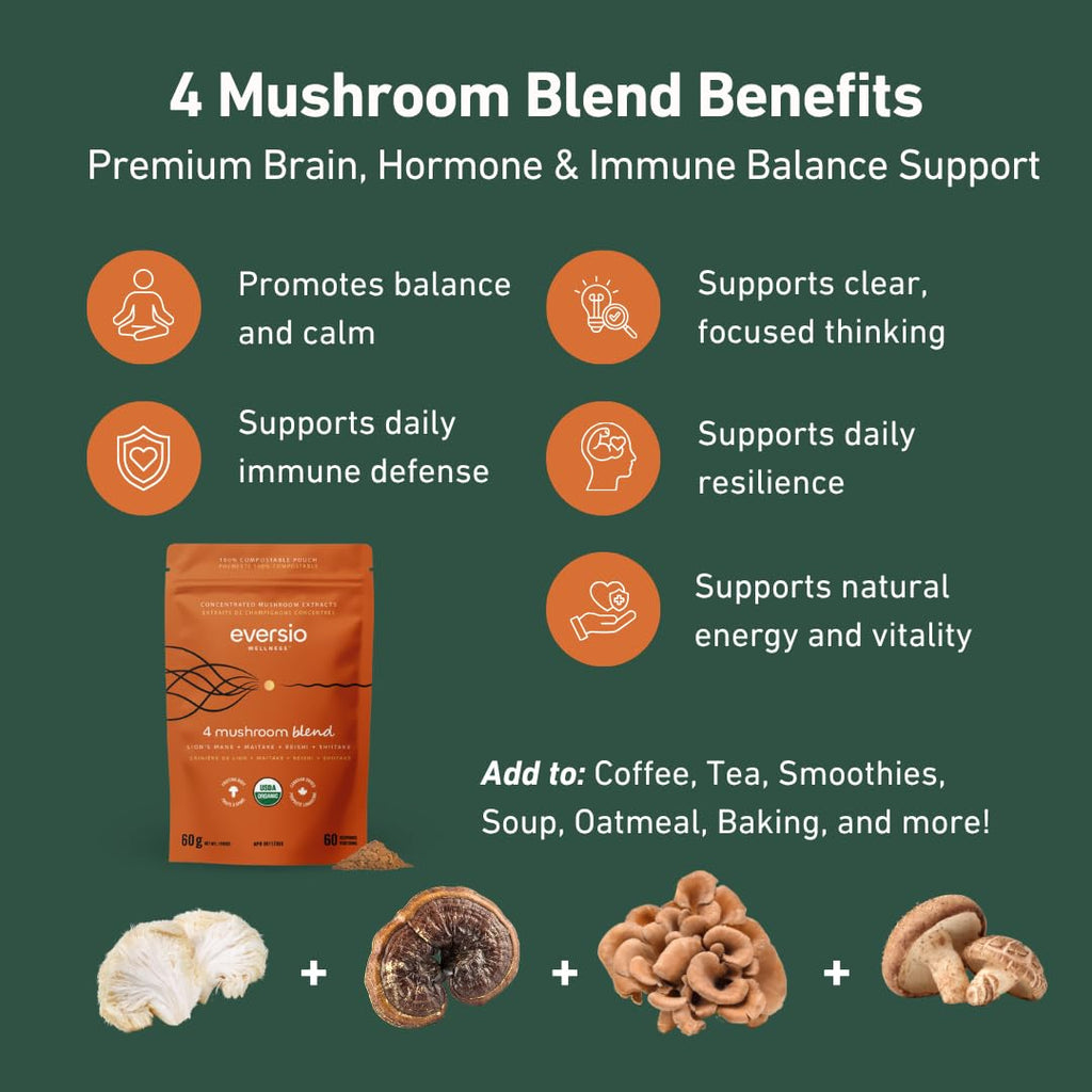 mushroom extract for stress relief