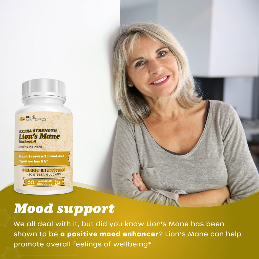 Mushroom extract for stress relief