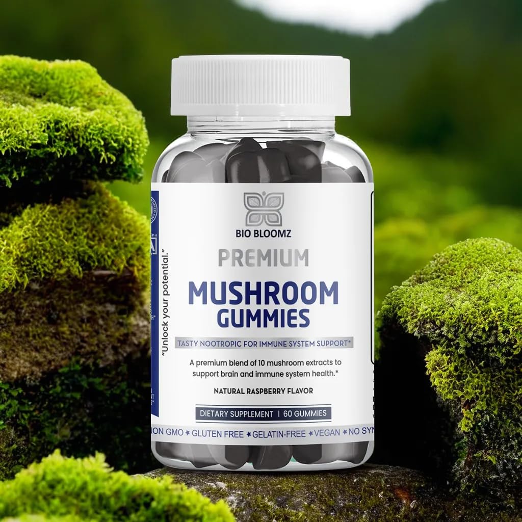 mushroom extract gummies for overall health