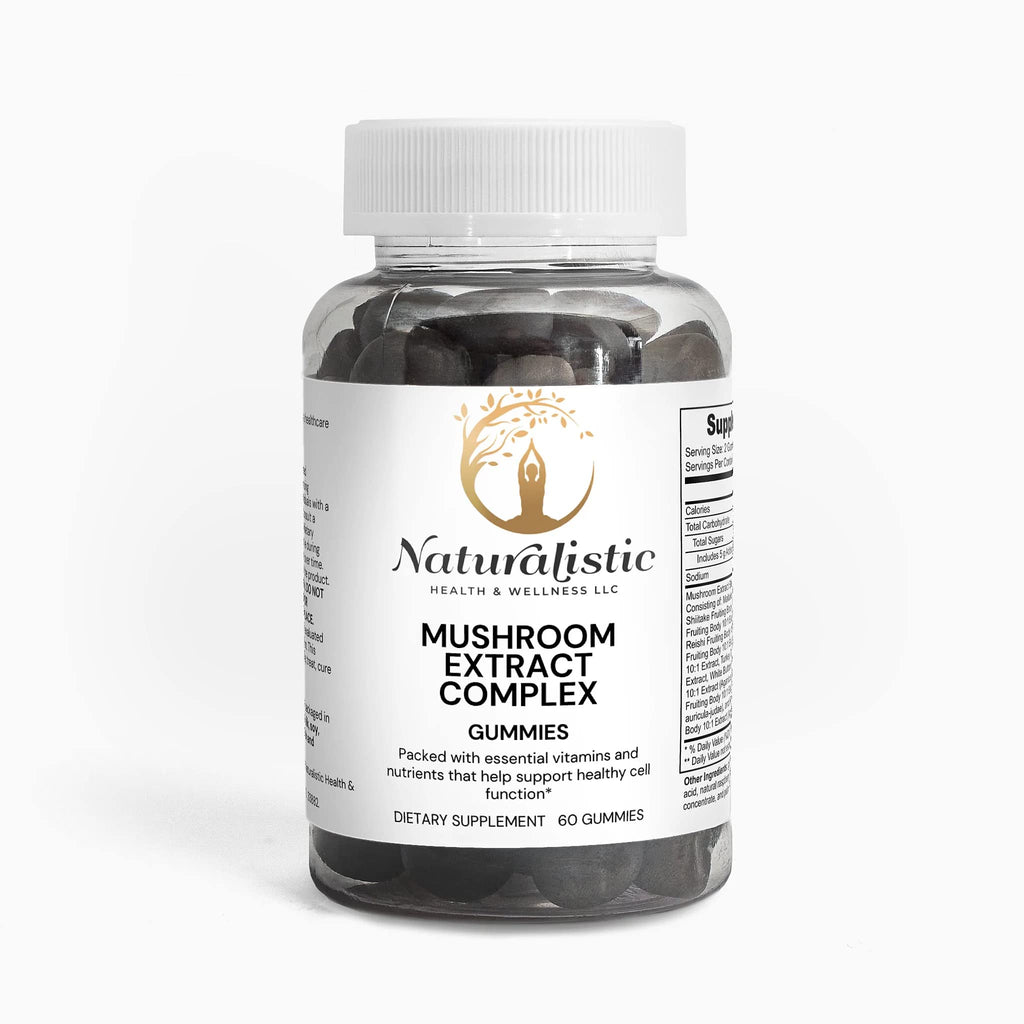 Mushroom extract gummies for wellness