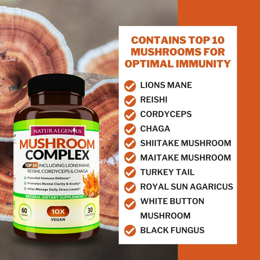 mushroom extracts for enhanced focus