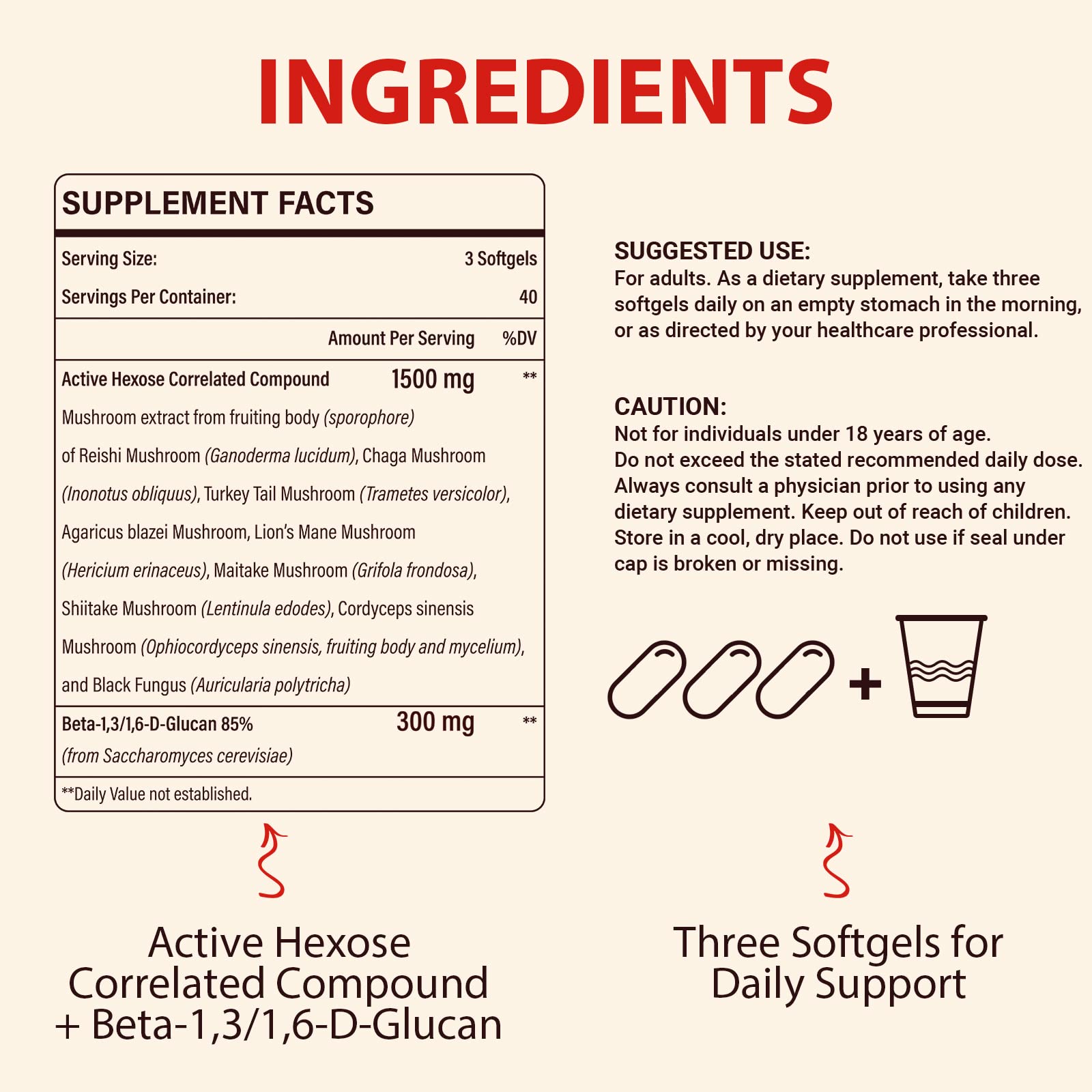 mushroom formula for immune support