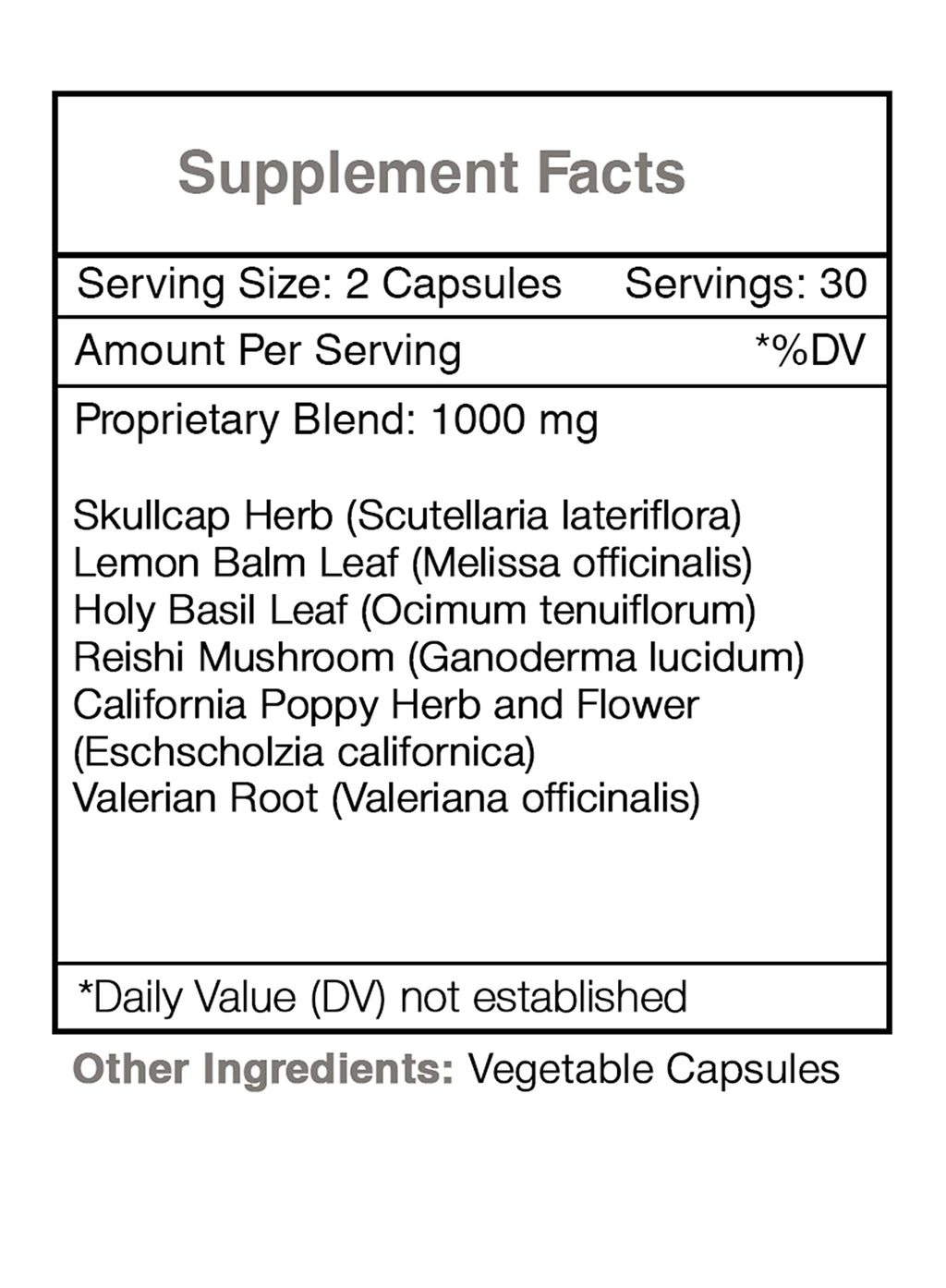 mushroom formula for relaxation