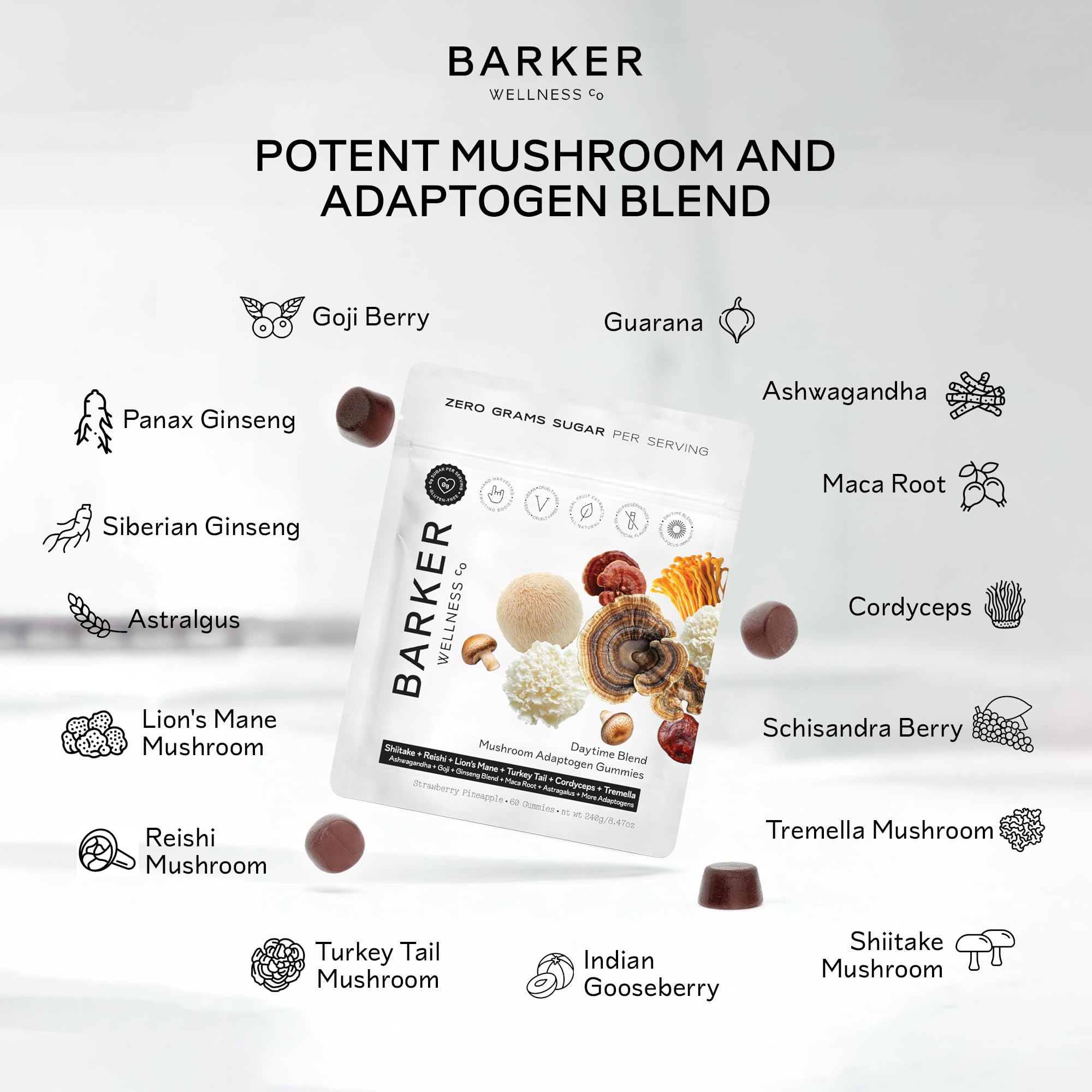 mushroom gummies for a balanced mood
