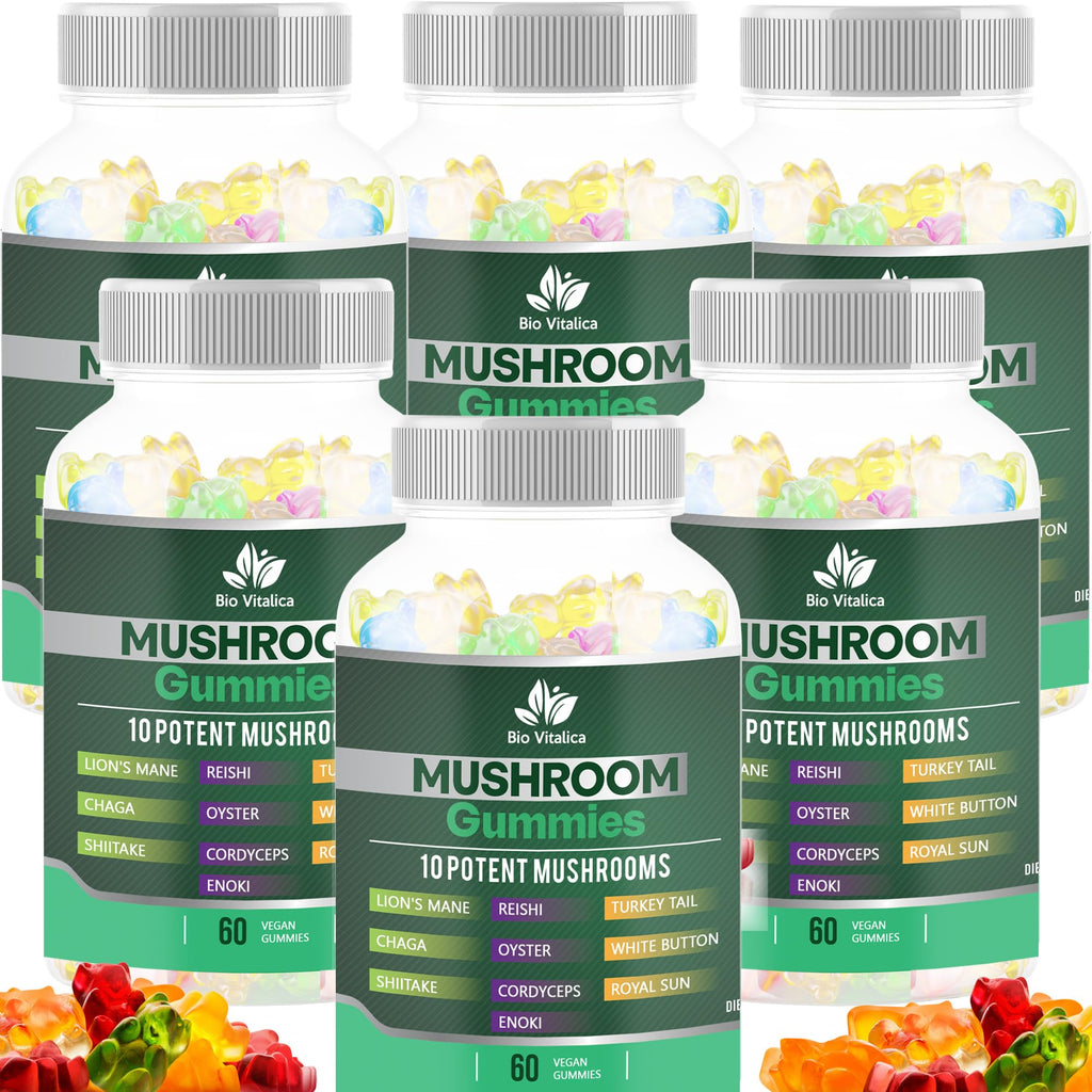 mushroom gummies for brain health