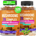 Mushroom gummies for brain health