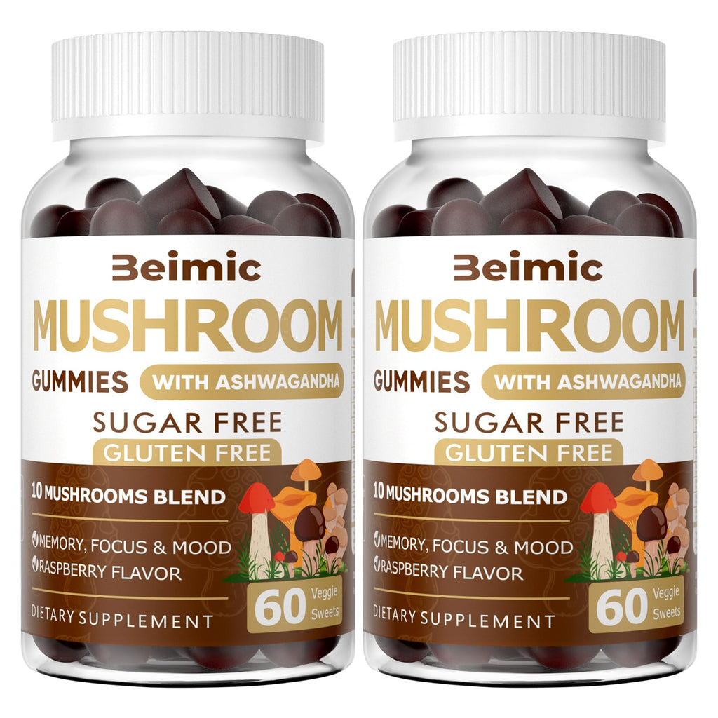 mushroom gummies for brain support