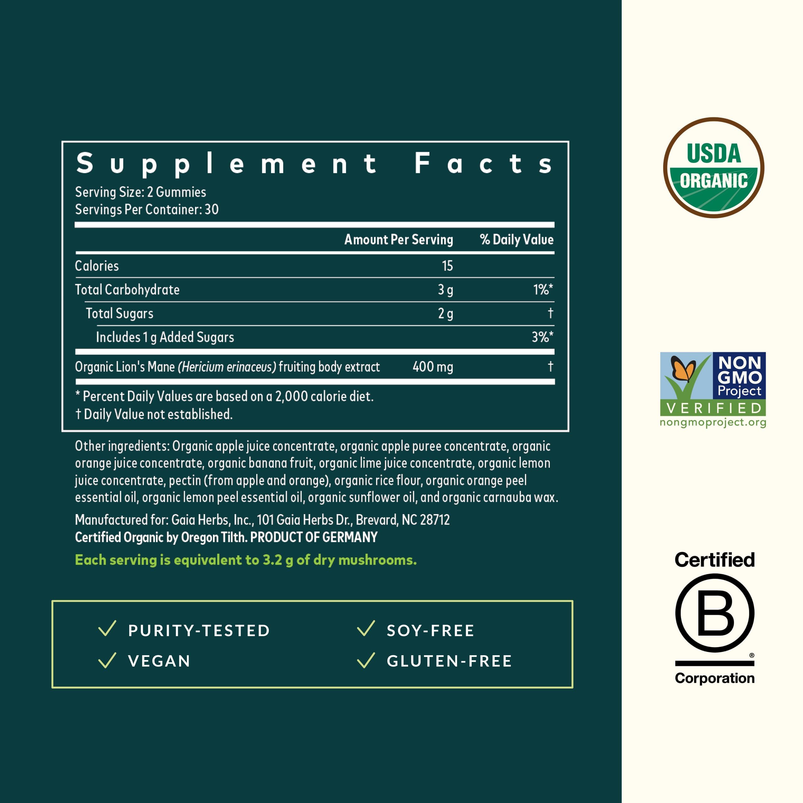 mushroom gummies for cognitive health