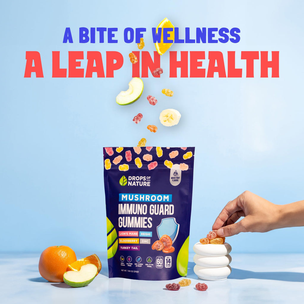 mushroom gummies for daily health
