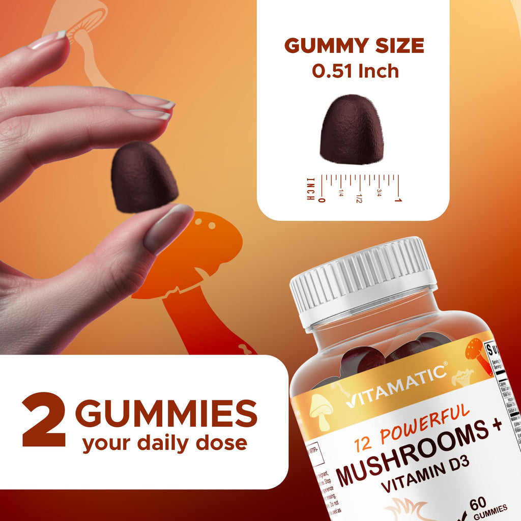 mushroom gummies for daily health