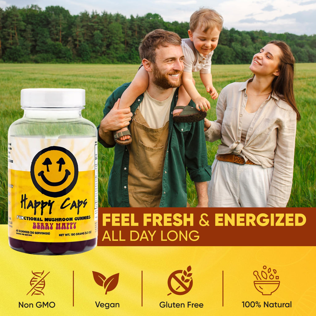 mushroom gummies for daily health