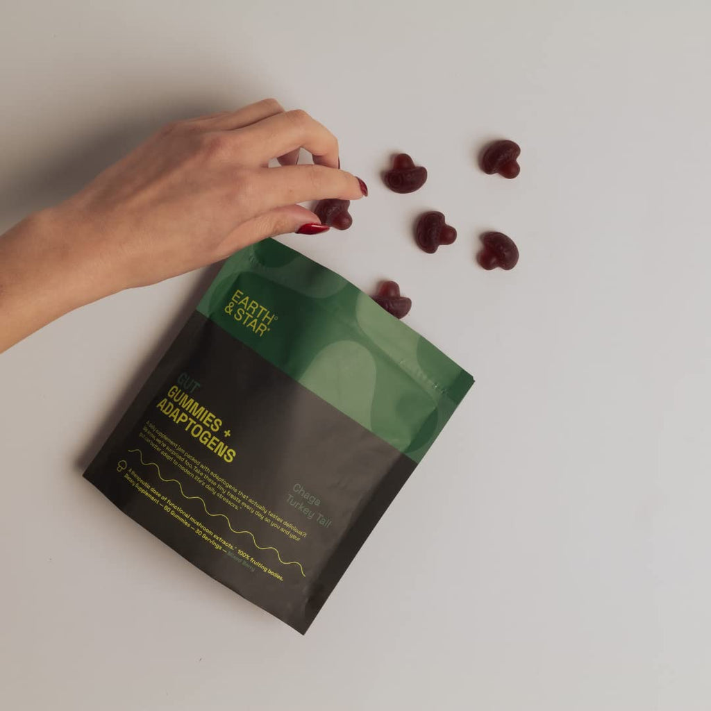 Mushroom gummies for daily nutrition