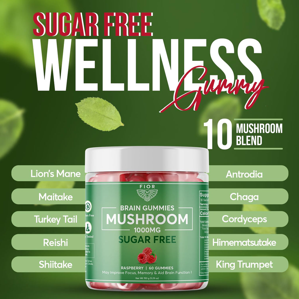 mushroom gummies for daily nutrition